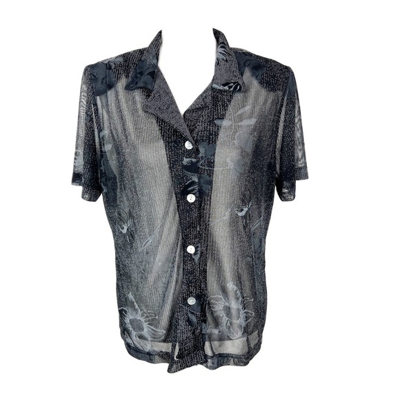 Sheri Martin | Tops | Sheri Martin New York Button Down Top Women 4 ...
